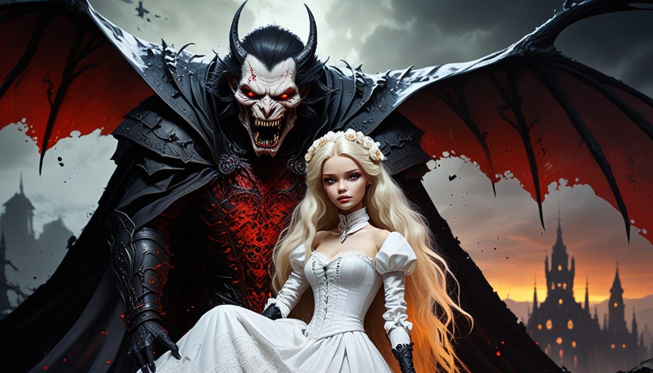 Vampire and Barbie Bride - Vampire and Barbie Bride