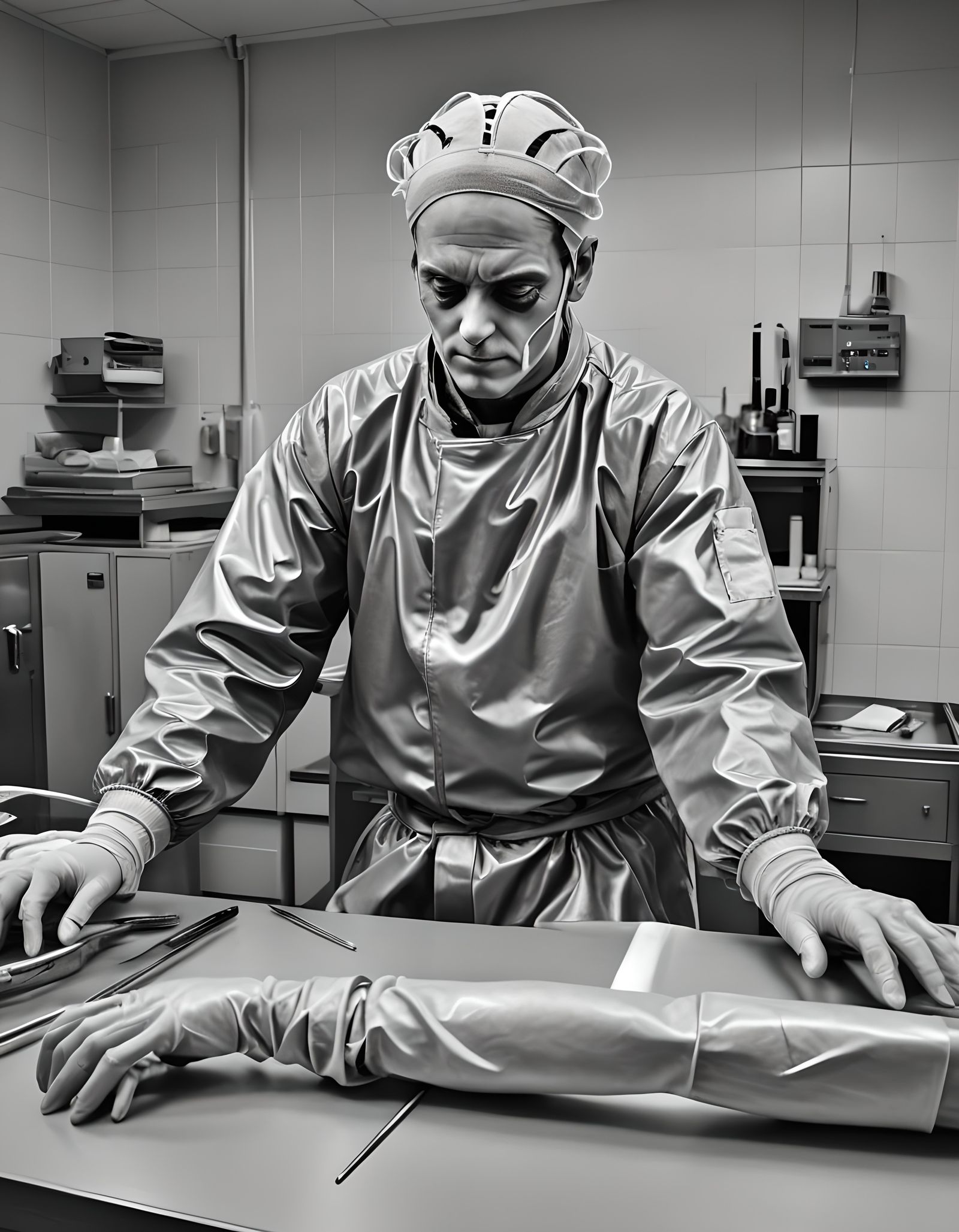 THE EMBALMING TABLE - AI Generated Artwork - NightCafe Creator