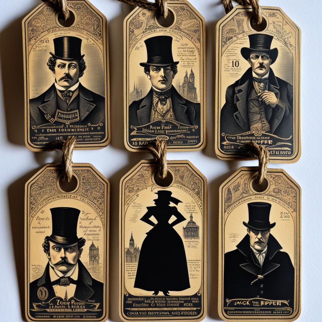 Jack the Ripper Tags - AI Generated Artwork - NightCafe Creator