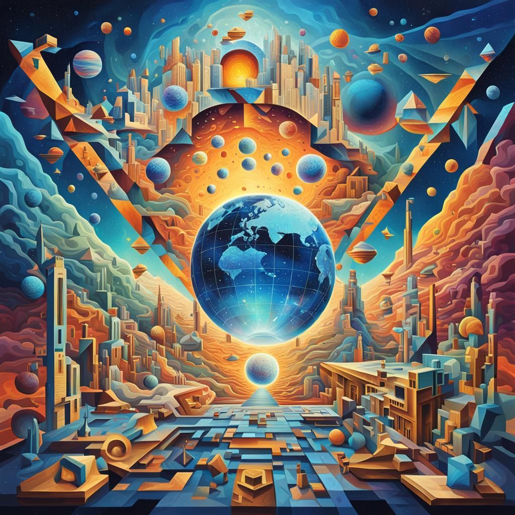 The World Machine II ! - AI Generated Artwork - NightCafe Creator