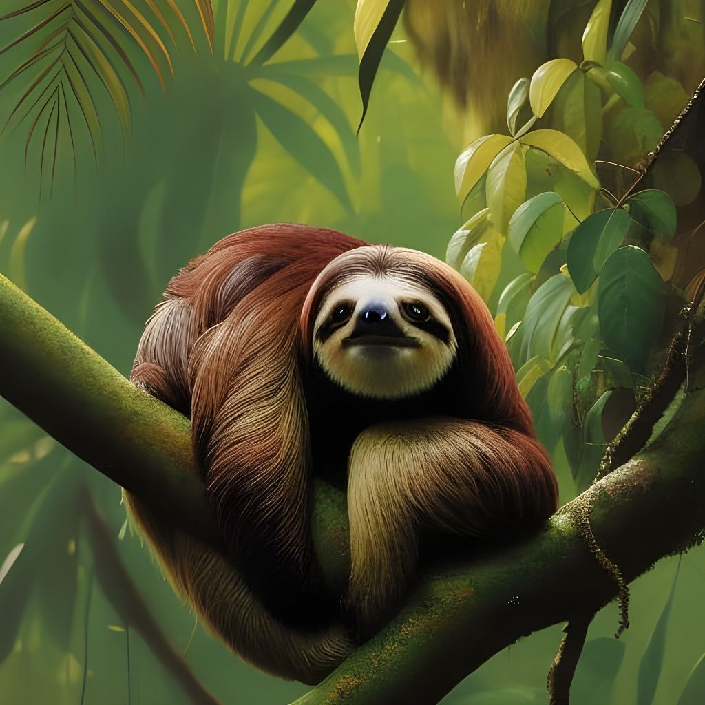 Slothful - AI Generated Artwork - NightCafe Creator