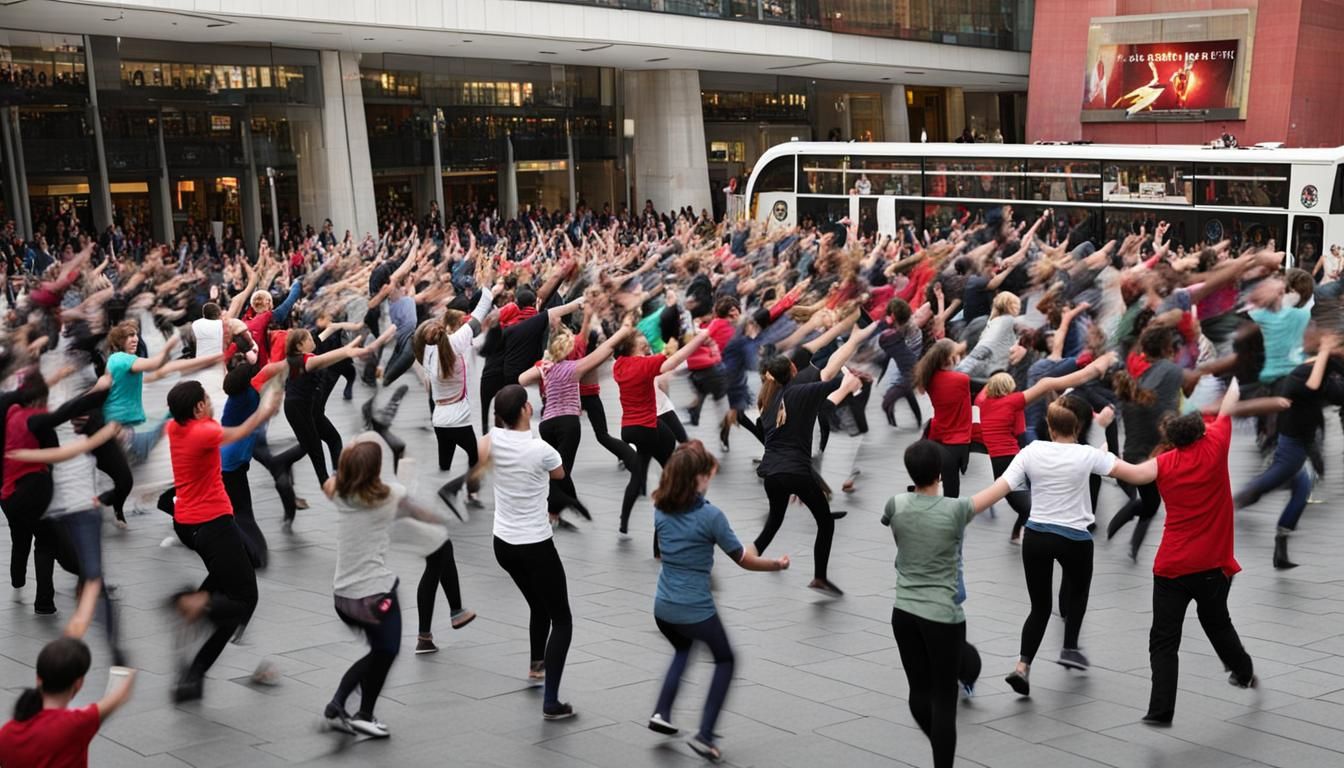 Flash Mobs - AI Generated Artwork - NightCafe Creator