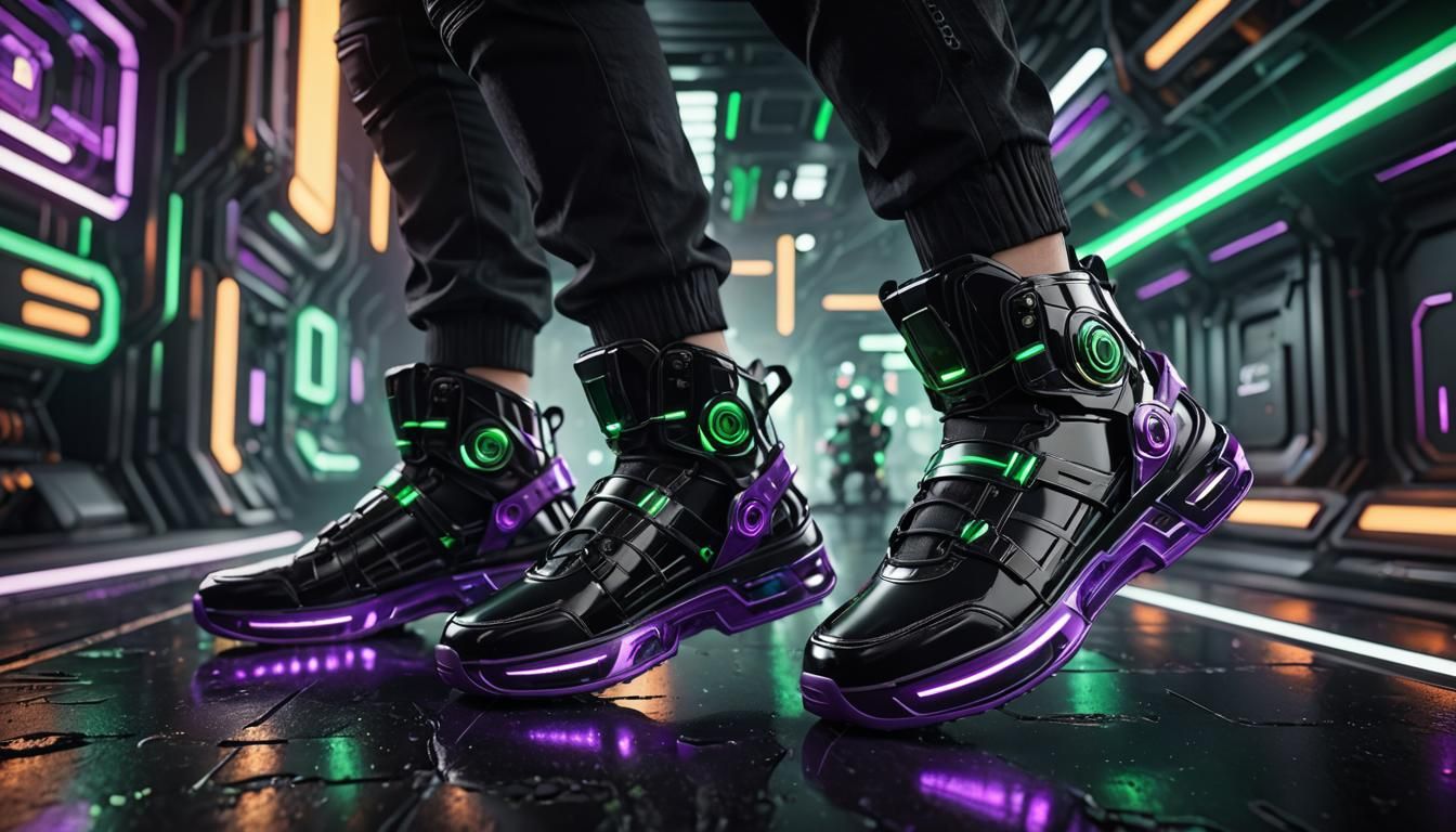 Rocket shoes - AI Generated Artwork - NightCafe Creator