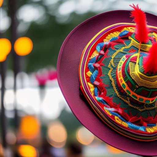 cinco de mayo hat - AI Generated Artwork - NightCafe Creator