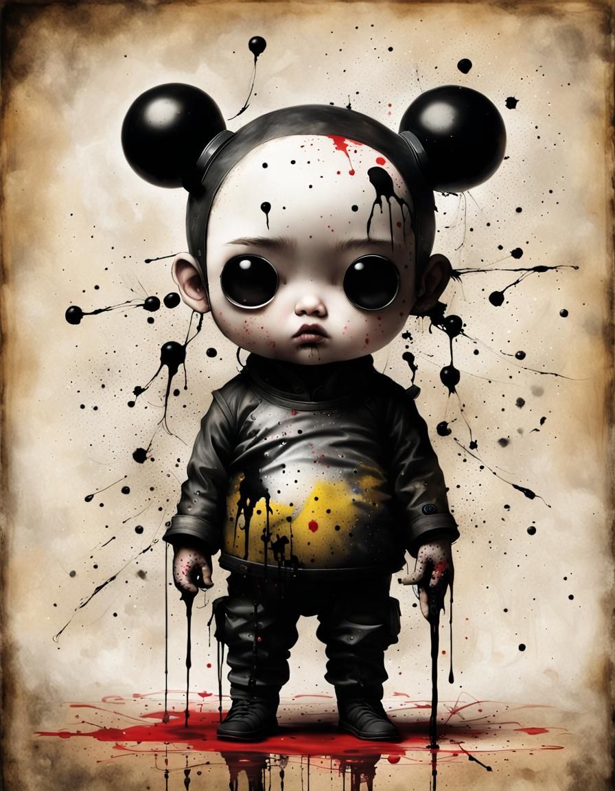 "Ink Splatter Oriental China": photograph by Stephen Gammell - Gabriel ...