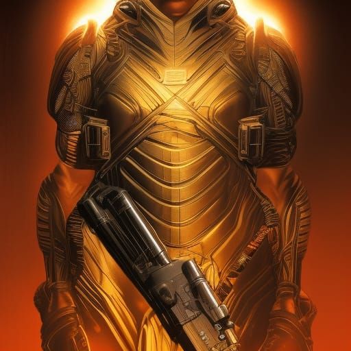 I'm bulletproof by Max Turbo - AI Generated Artwork - NightCafe Creator