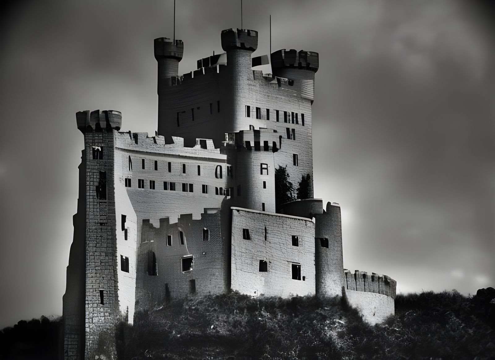 the castle of desolation - AI Generated Artwork - NightCafe Creator