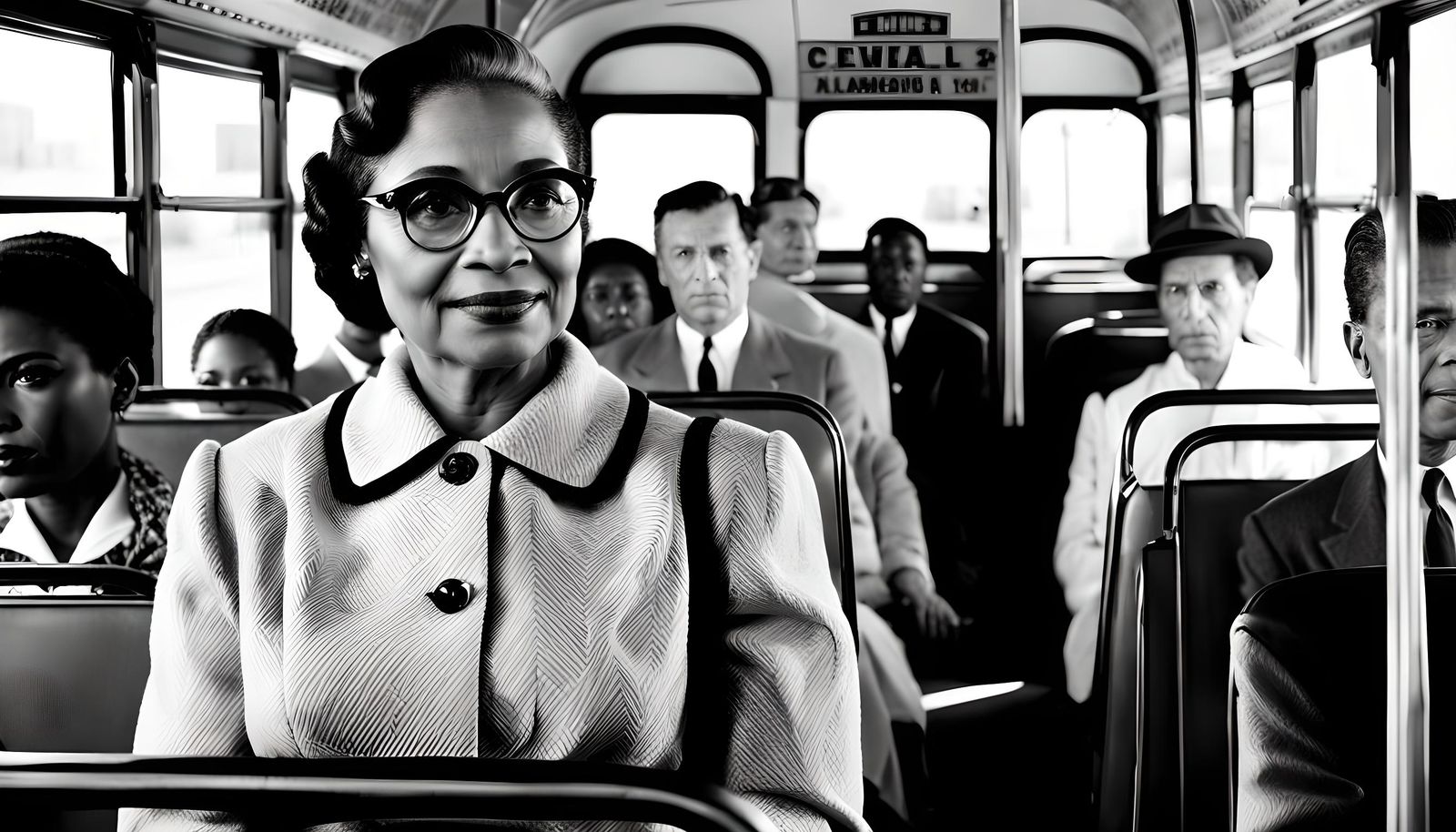 Rosa Parks - AI Generated Artwork - NightCafe Creator