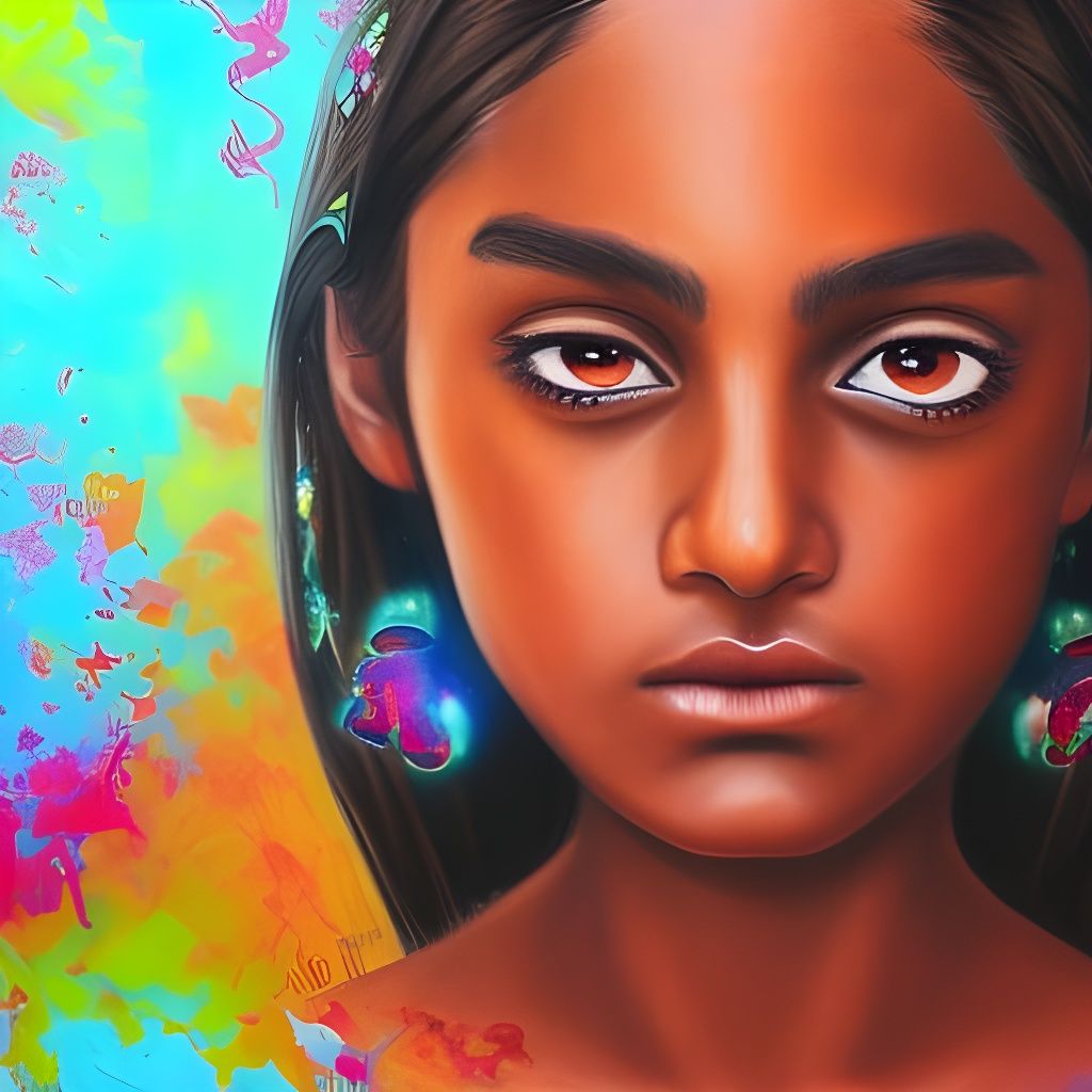 Resilient Girl - AI Generated Artwork - NightCafe Creator