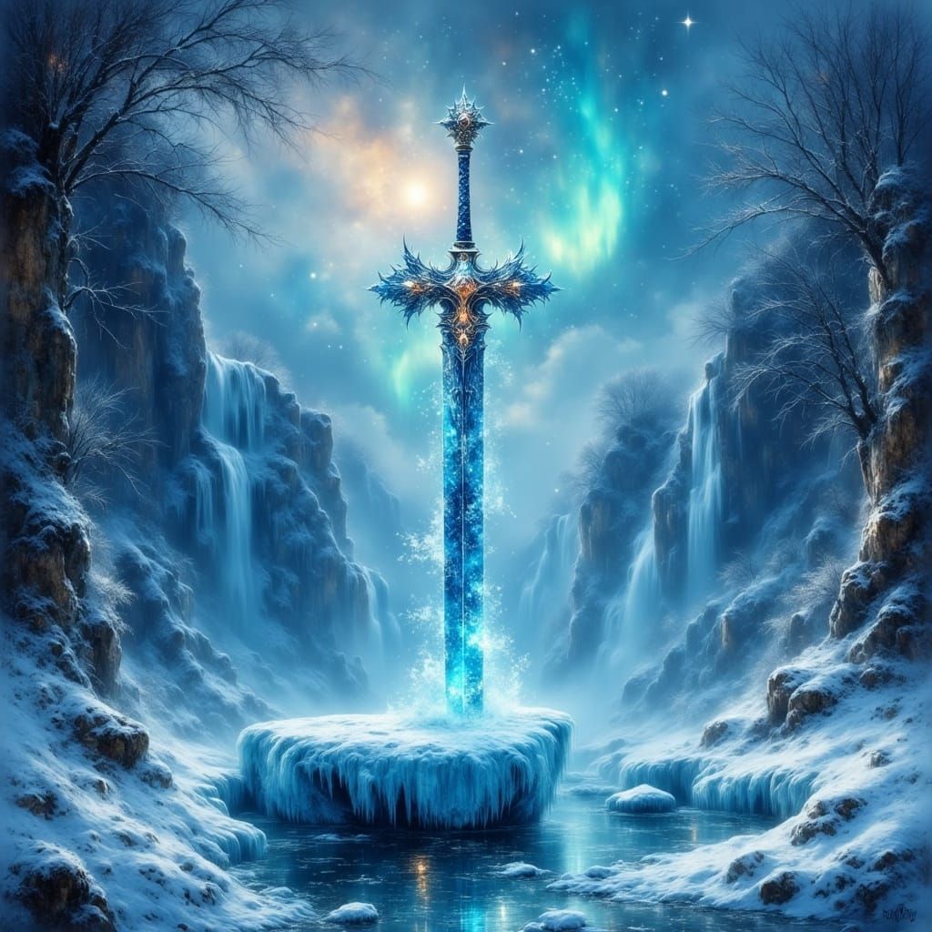 Elemental Ice Sword - Elemental Ice Sword