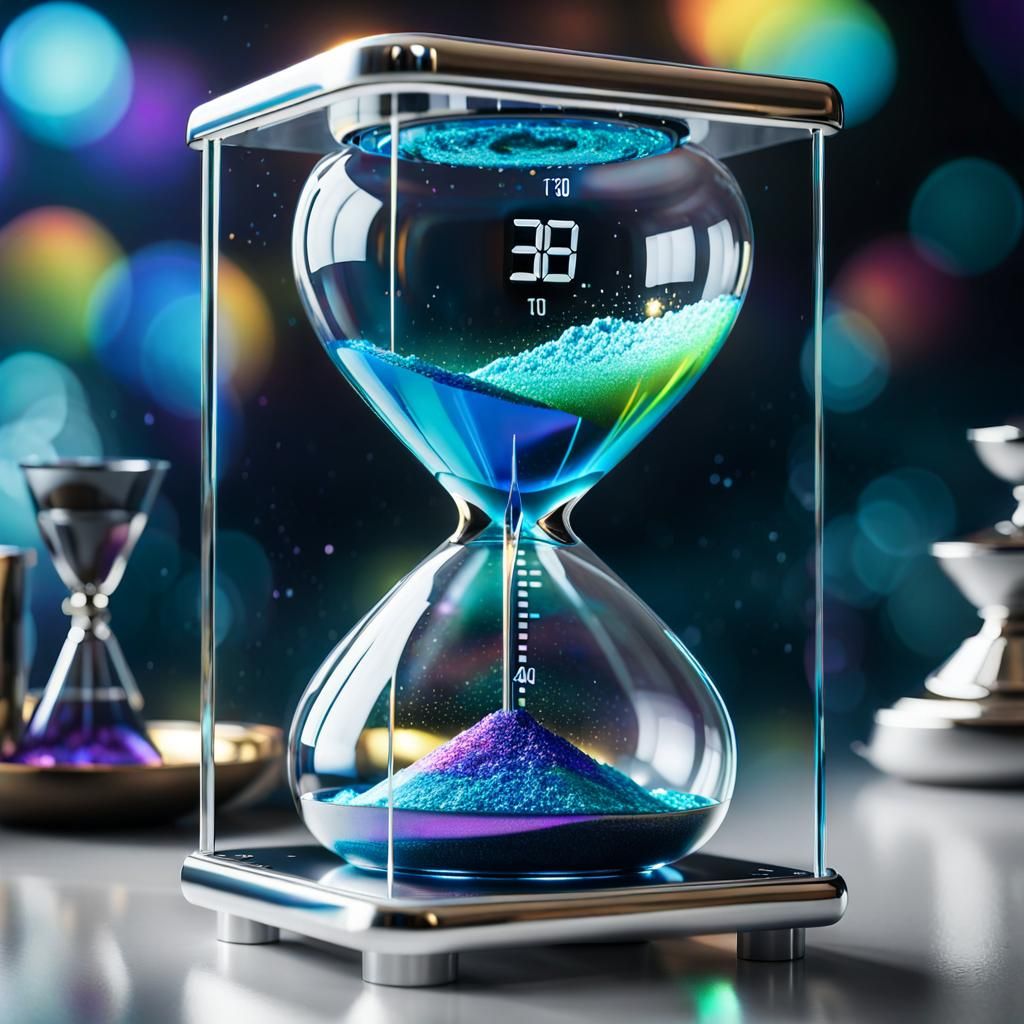 Hourglass - AI Generated Artwork - NightCafe Creator