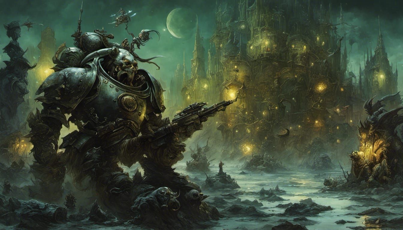 Grimdark - AI Generated Artwork - NightCafe Creator