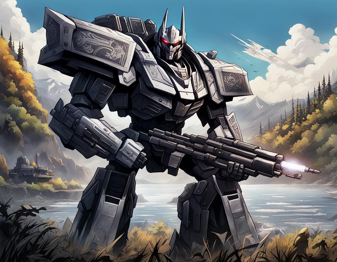Megatron - AI Generated Artwork - NightCafe Creator