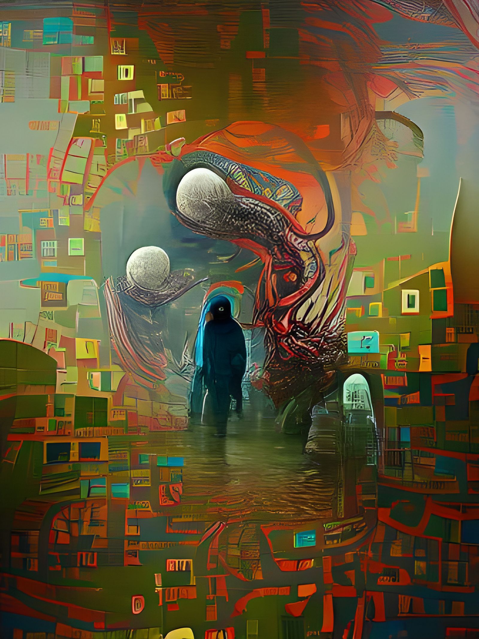 Escaping Reality - AI Generated Artwork - NightCafe Creator