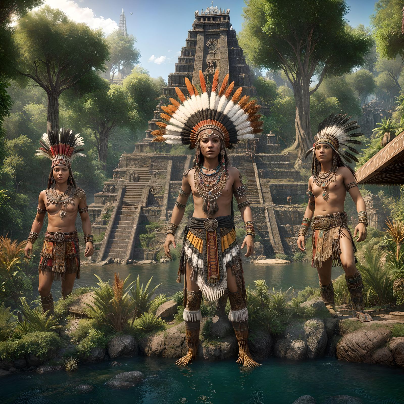 Aztec - AI Generated Artwork - NightCafe Creator