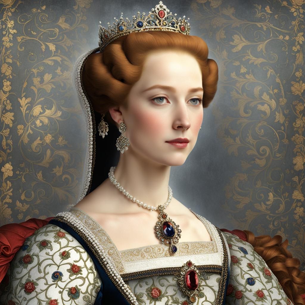 Elizabeth the first - AI Generated Artwork - NightCafe Creator