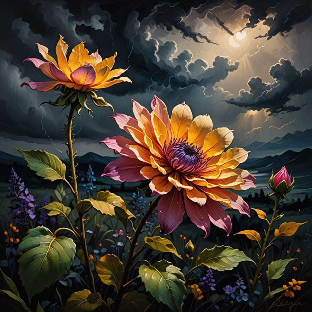 A Flower In A Thunderstorm - A Flower In A Thunderstorm