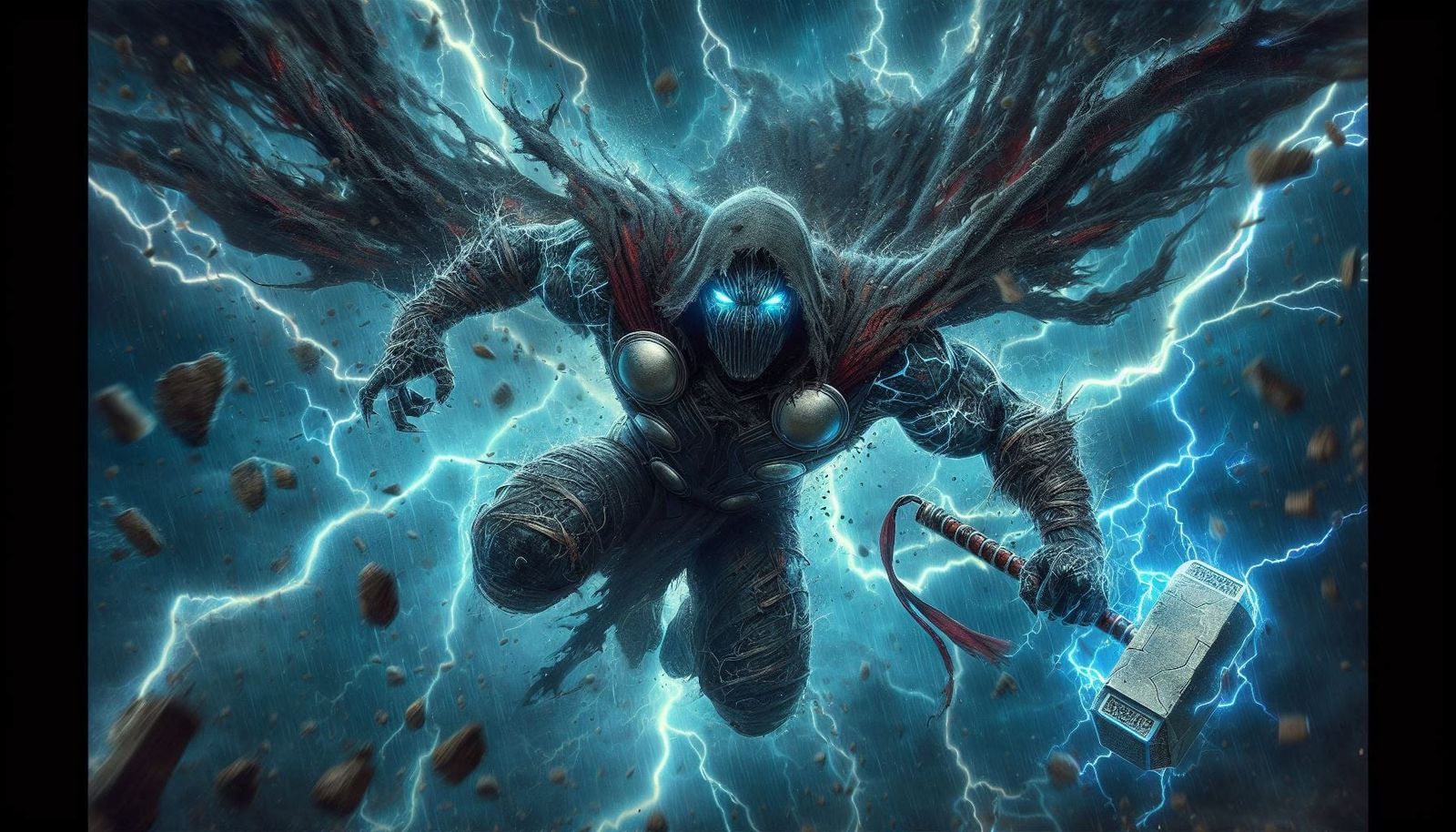 Venomized Thor (2) - AI Generated Artwork - NightCafe Creator