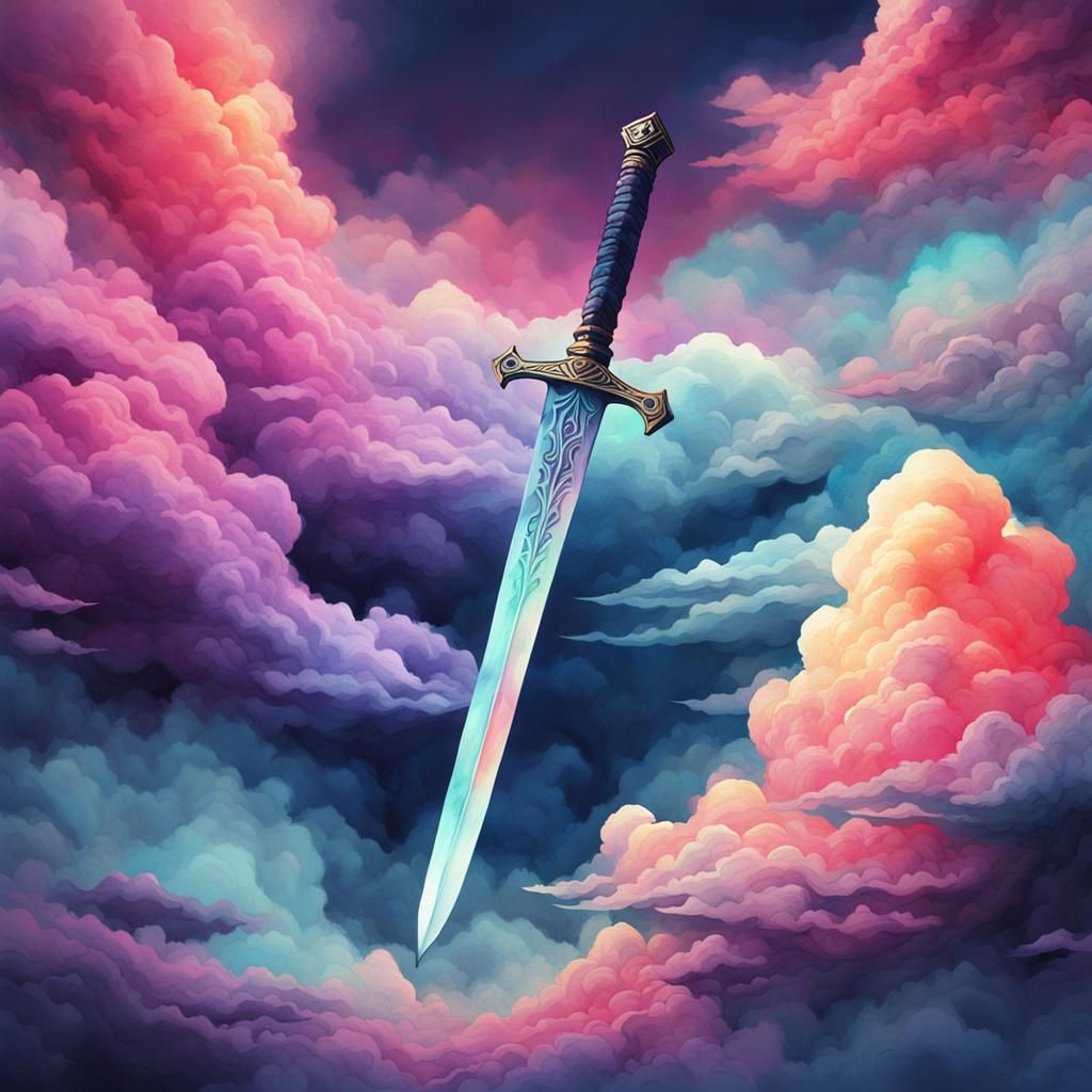 Sword of heavens 👼 - AI Generated Artwork - NightCafe Creator