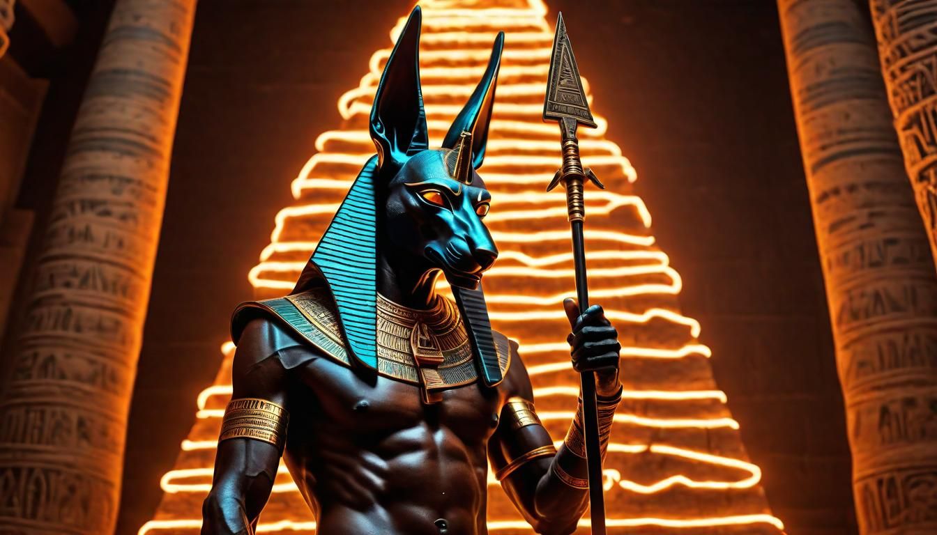 Anubis - AI Generated Artwork - NightCafe Creator