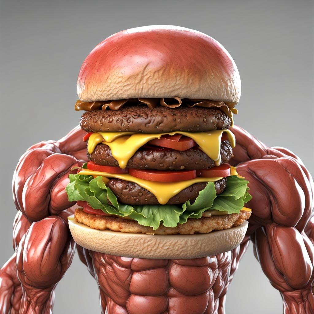 BURGERMAN - AI Generated Artwork - NightCafe Creator