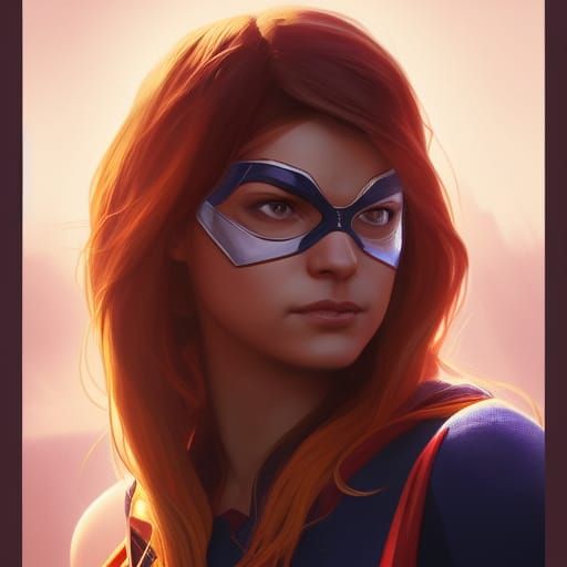 Ms Marvel - AI Generated Artwork - NightCafe Creator