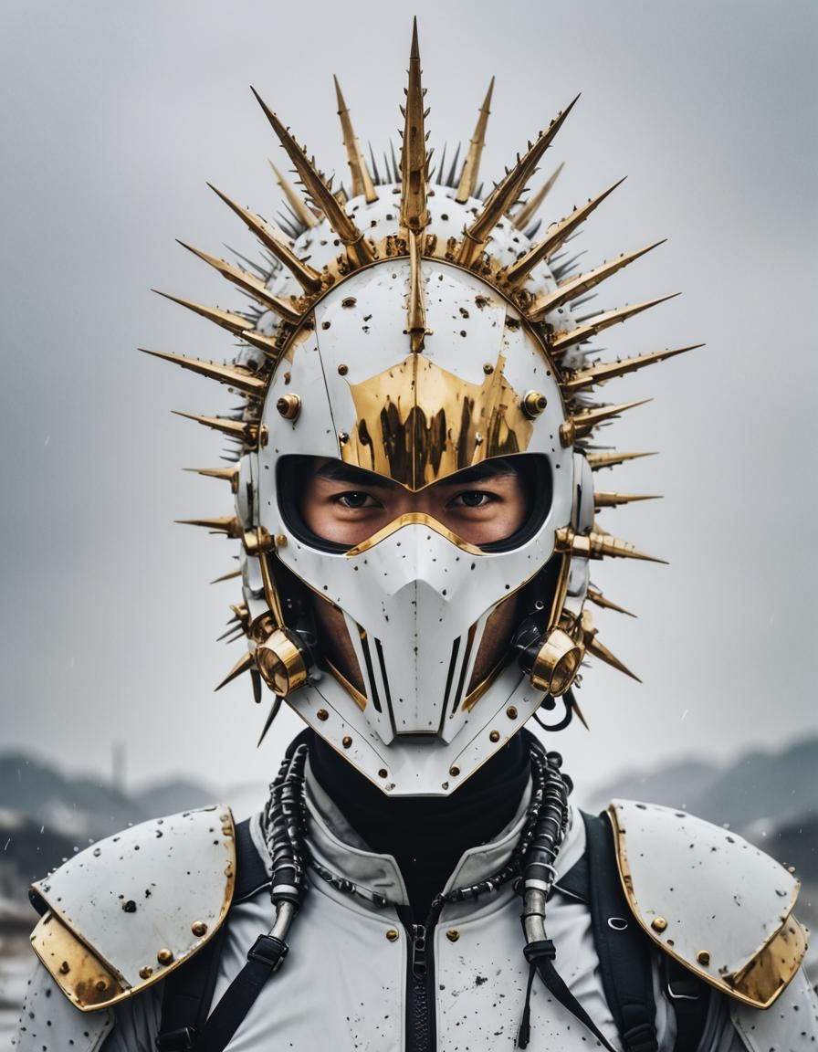 Snow Armour - AI Generated Artwork - NightCafe Creator