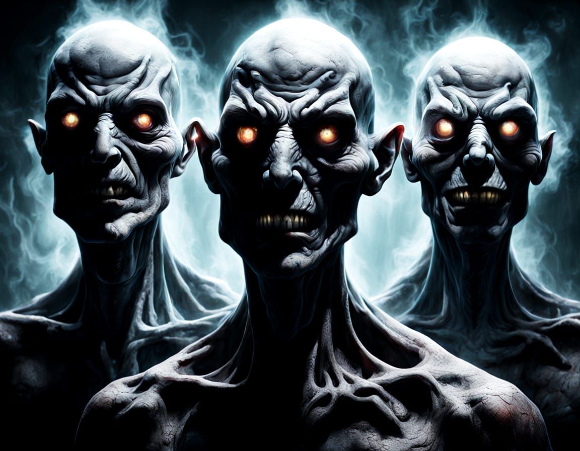 trio of demonic entities - trio of demonic entities