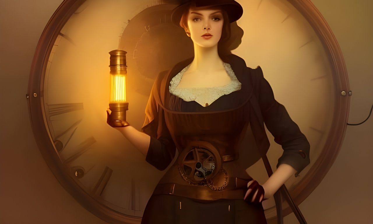 Clockwork Angel - AI Generated Artwork - NightCafe Creator