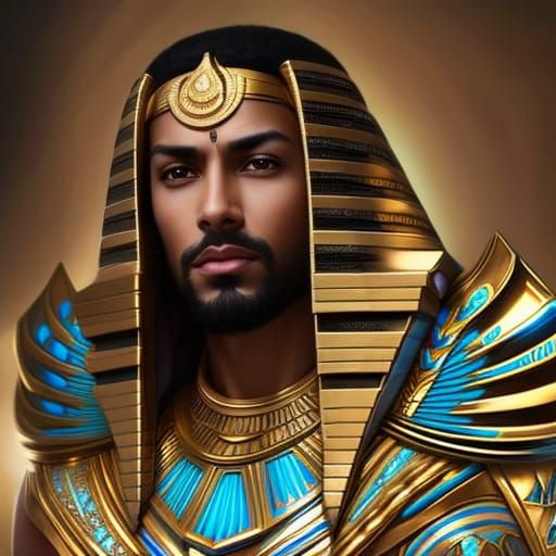 Buff Pharaoh 2 - AI Generated Artwork - NightCafe Creator