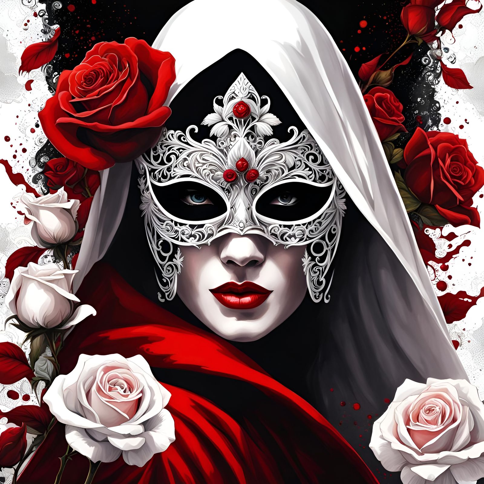 Red Queen - AI Generated Artwork - NightCafe Creator