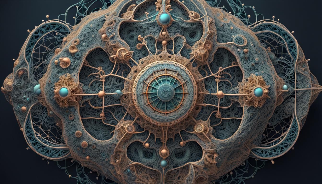 3D rendered fibonacci sequence fractal - AI Generated Artwork ...