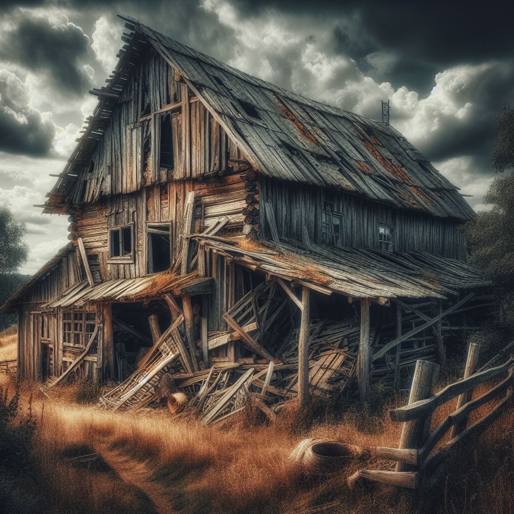 Old Barn 2 - AI Generated Artwork - NightCafe Creator