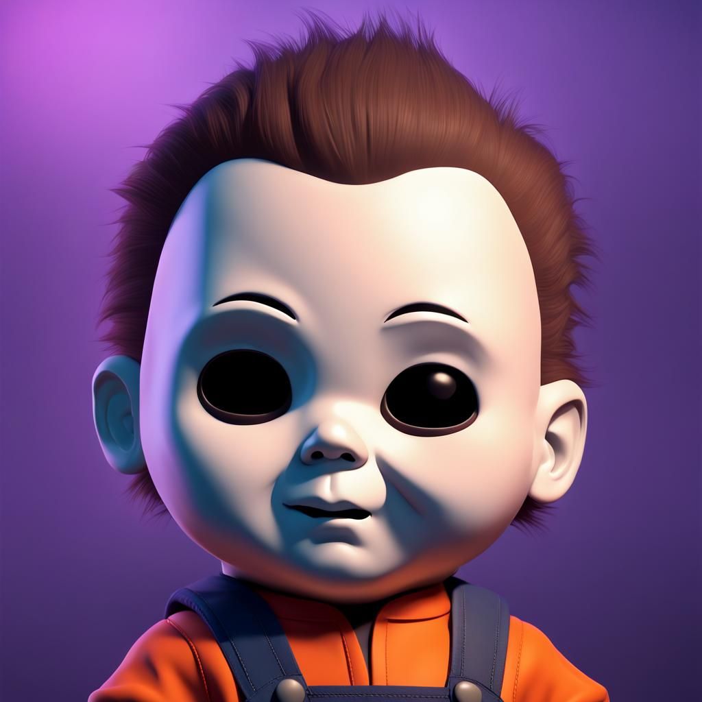 Baby Mikey Myers - AI Generated Artwork - NightCafe Creator