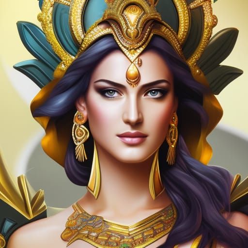 Hera, Greek goddess - AI Generated Artwork - NightCafe Creator