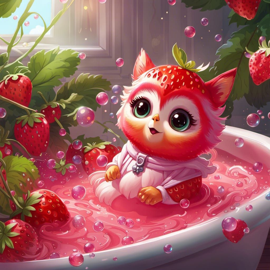 Bath time 🛁🛁 - AI Generated Artwork - NightCafe Creator