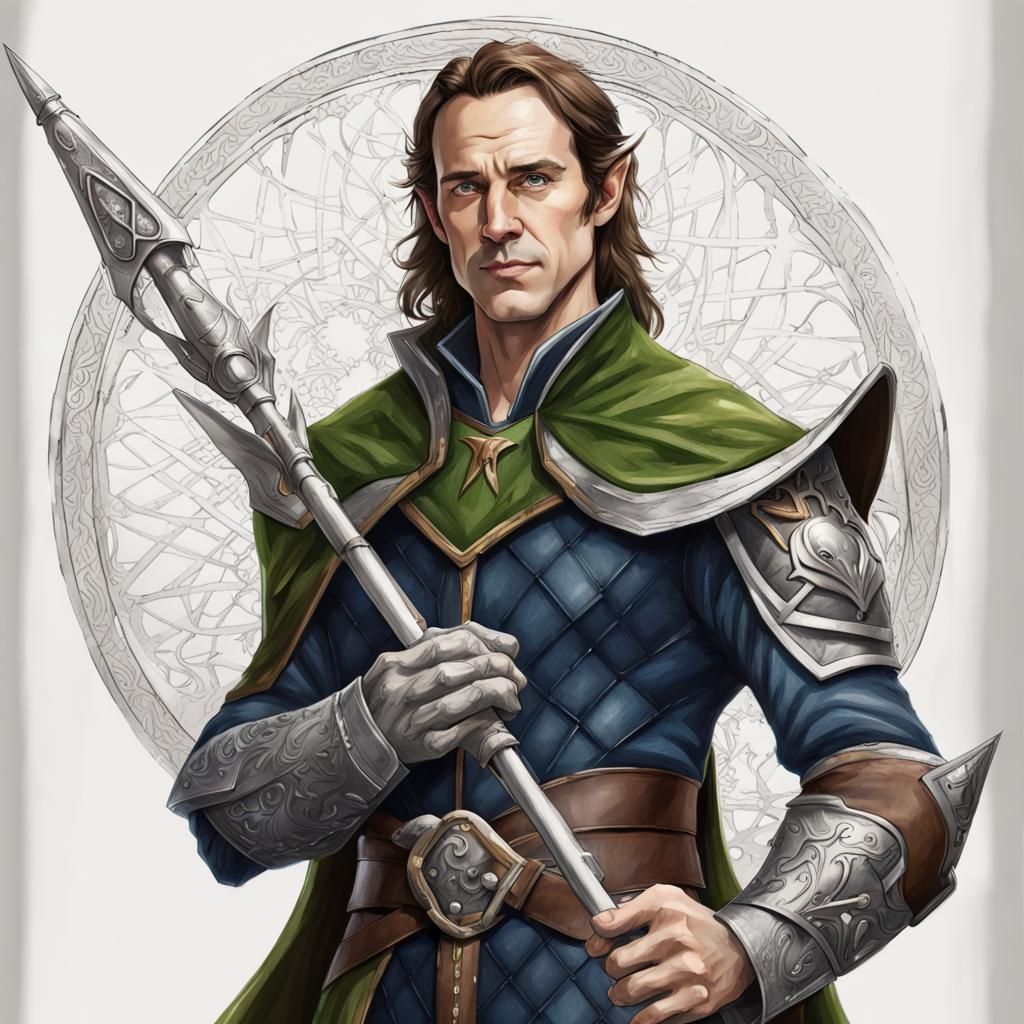 Matt Mercer, elf - AI Generated Artwork - NightCafe Creator
