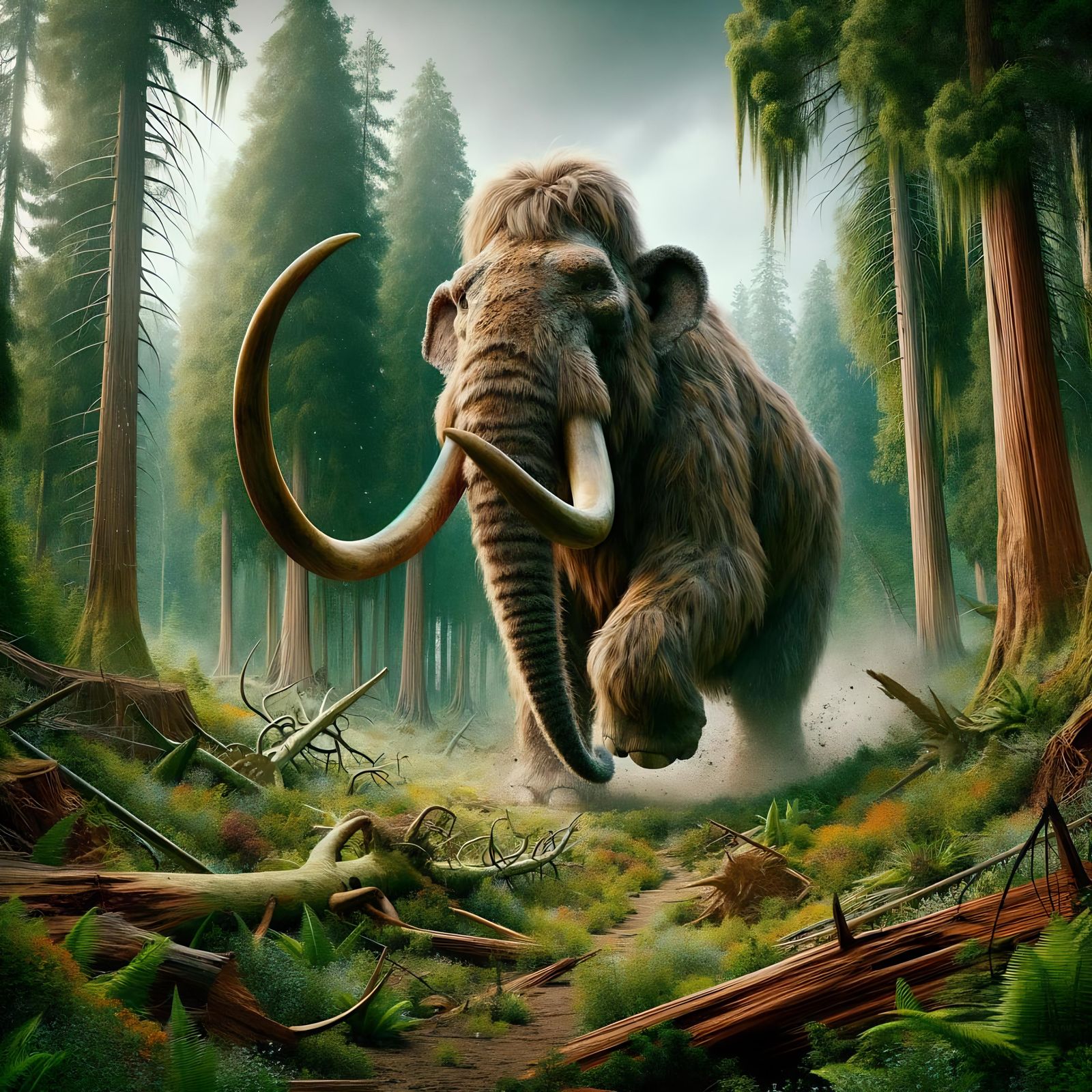 DND Series: Mastodon (Monster) - AI Generated Artwork - NightCafe Creator