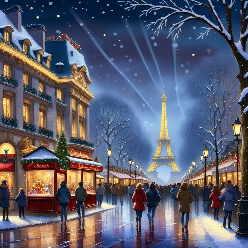 CHRISTMAS TRADITIONS AROUND THE WORLD - DAY 9 - France - AI Generated ...