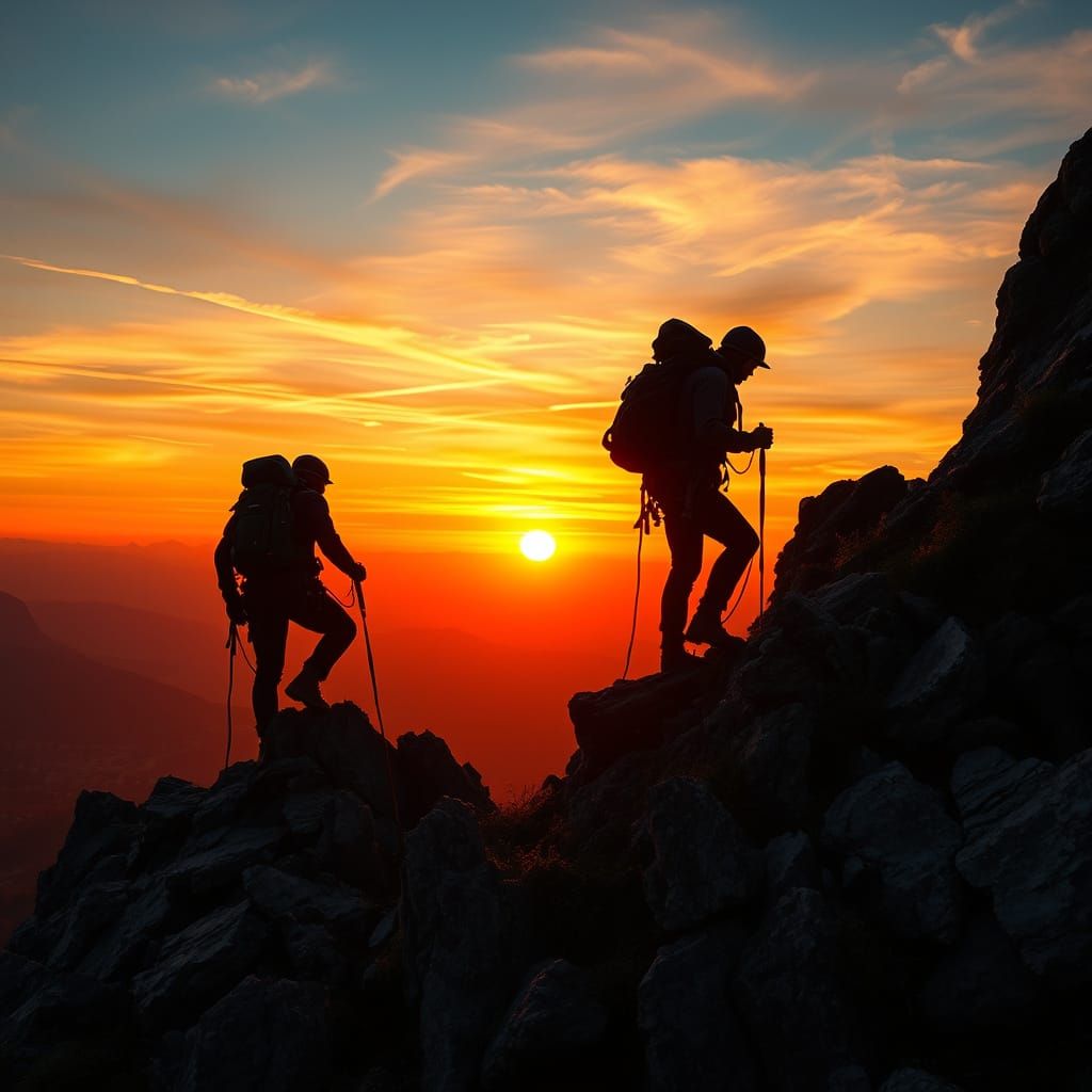 Flippin' heck, this is steep, Jim!