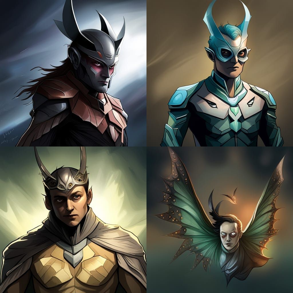 Batman reimagined as a moth man - AI Generated Artwork - NightCafe Creator