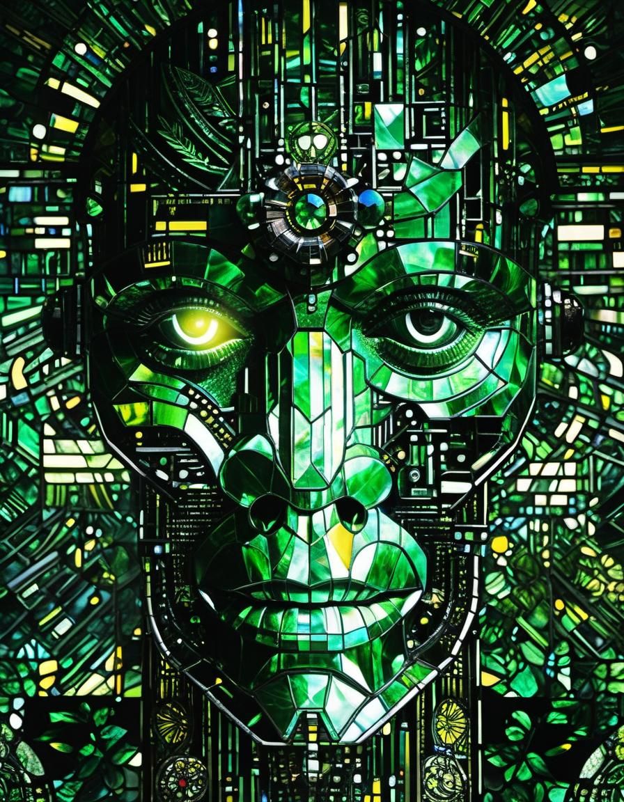 Stained glass by Matrix - AI Generated Artwork - NightCafe Creator