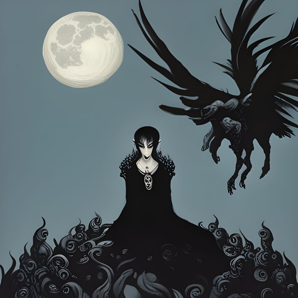 Higher Gerald Brom Jordan Grimmer gothic art beautiful complex detailed ...