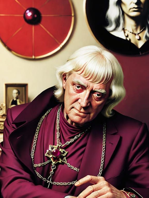 A Cross Between Jimmy Saville and Skip E. Lowe