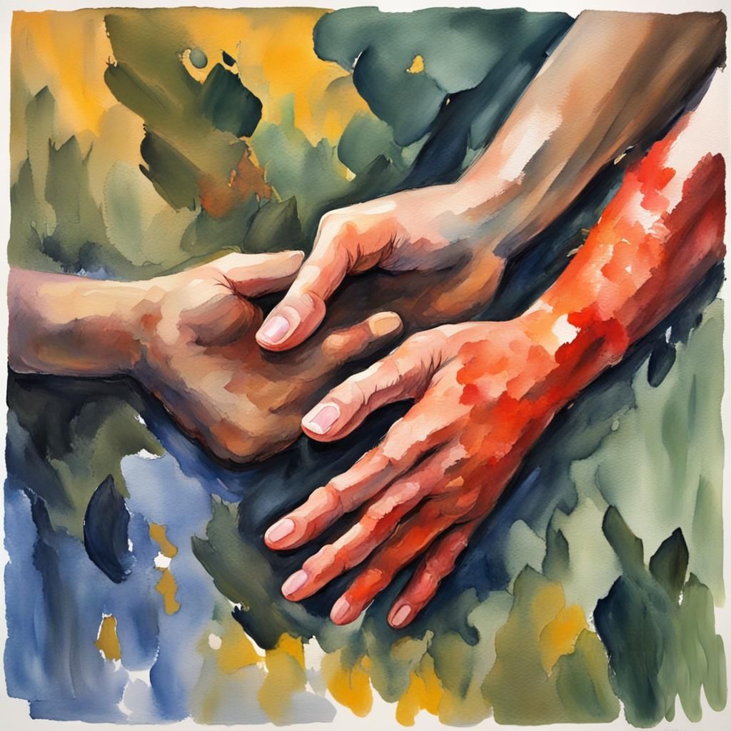 Helping Hand - AI Generated Artwork - NightCafe Creator