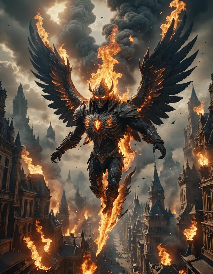 Hell Angel - AI Generated Artwork - NightCafe Creator