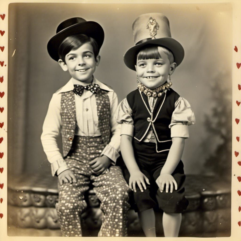 Vintage photo - Little rascal boys - AI Generated Artwork - NightCafe ...