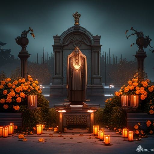 In Remembrance - AI Generated Artwork - NightCafe Creator