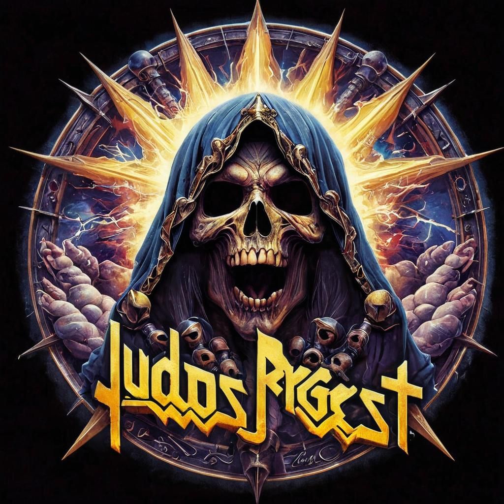 Judas Priest Cover 6 - AI Generated Artwork - NightCafe Creator