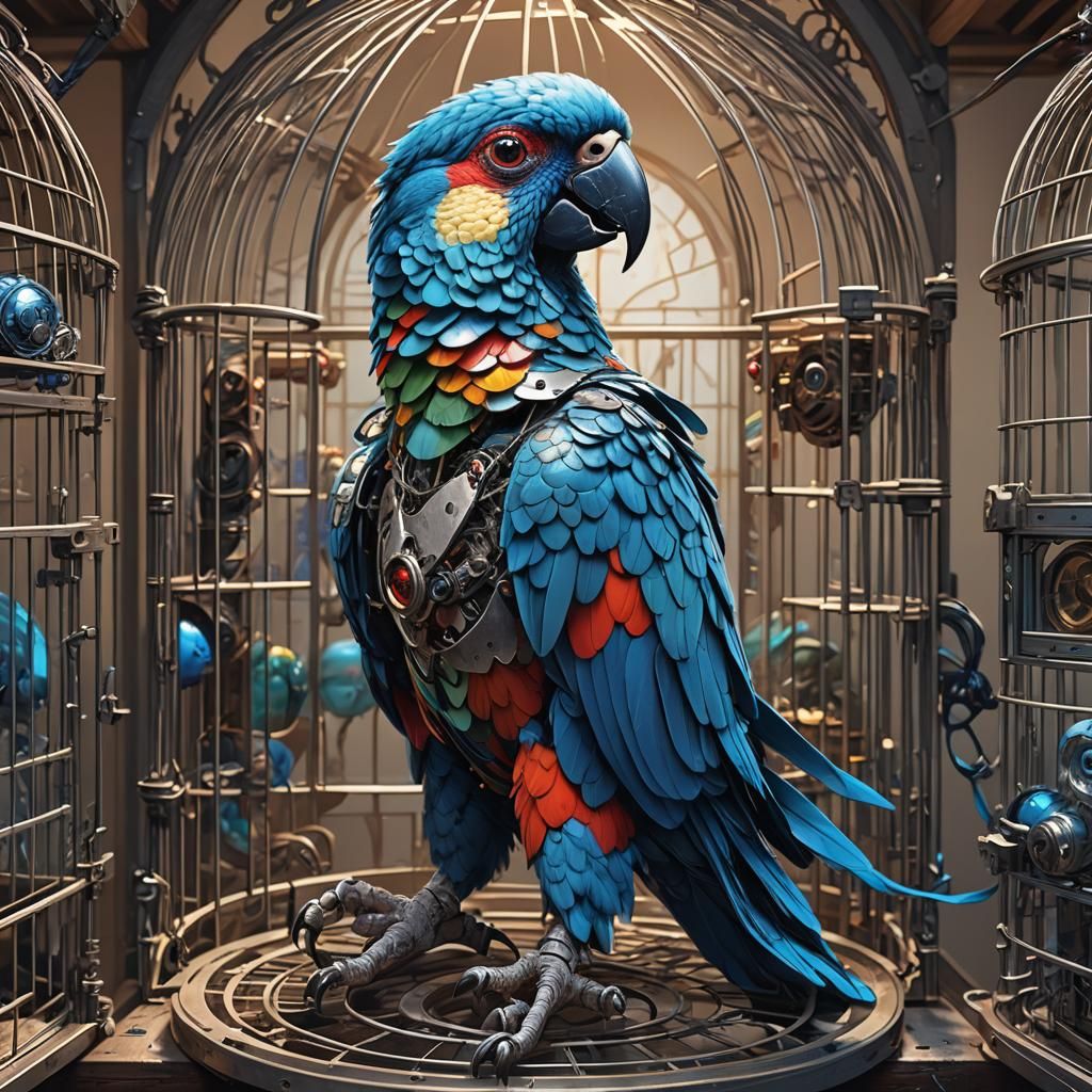 parrot - AI Generated Artwork - NightCafe Creator